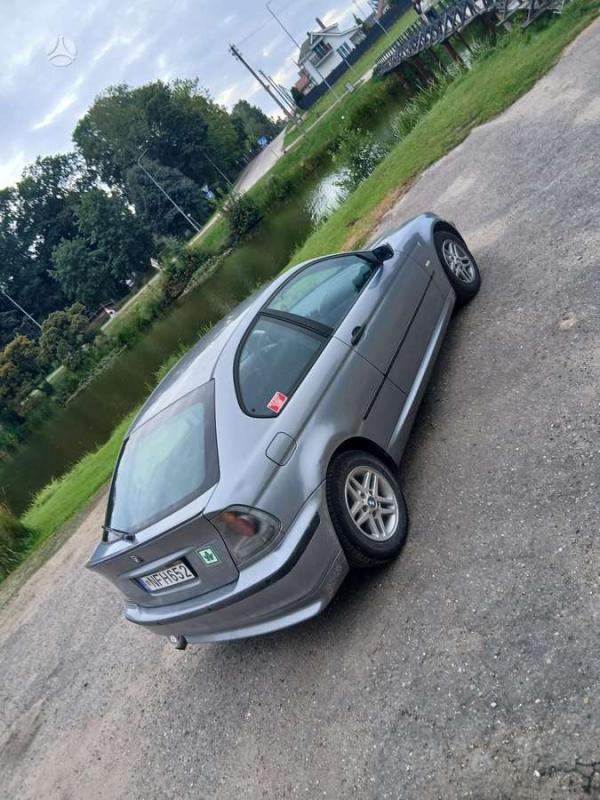Pelēks BMW 320 2003 Kauņa, ar dzinēja tilpumu 2.00 L un nobraukumu 288 tūkst. km par 1550 €, foto 5 vietnē AUTOMOTO.COM.LV