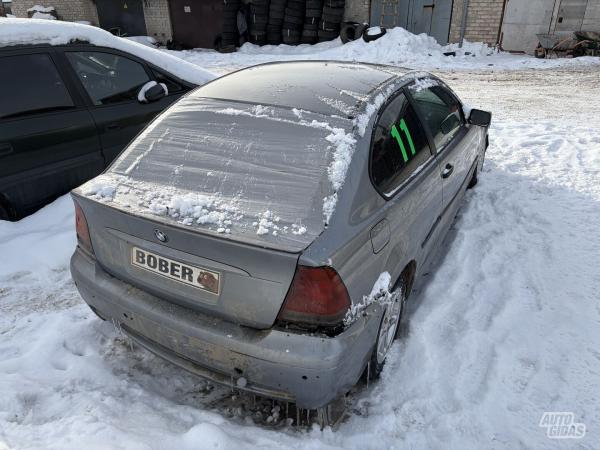 Grey BMW 320 2004 in Plunge, with an engine capacity of 2.00 L and mileage of 333 thousand km for 650 €, photo 4 on AUTOMOTO.COM.LV