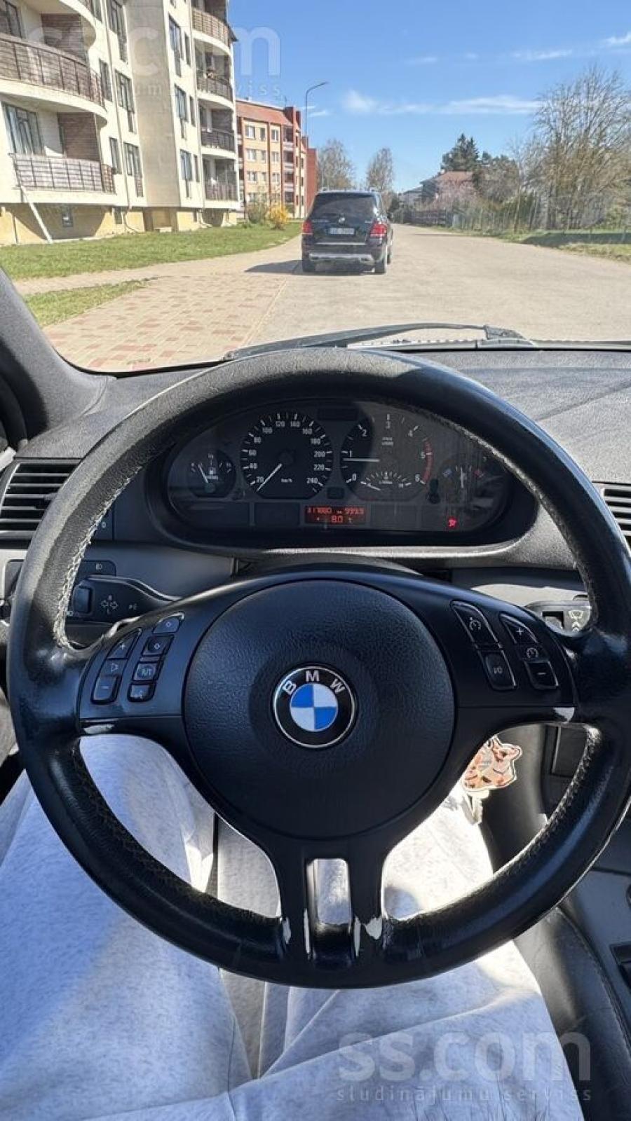 Pelēks BMW 320 2004 Rīga, ar dzinēja tilpumu 2.00 L un nobraukumu 320 tūkst. km par 1800 €, foto 7 vietnē AUTOMOTO.COM.LV