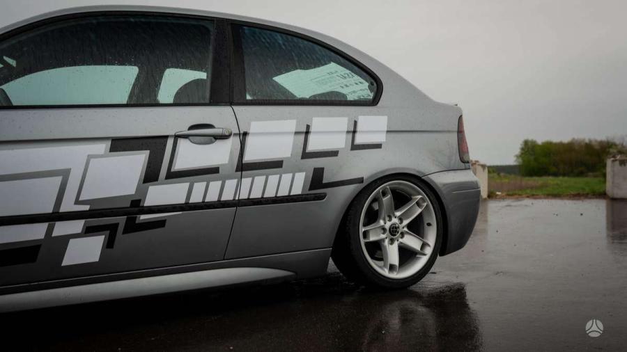 Pelēks BMW 320 2004 Kauņa, ar dzinēja tilpumu 2.00 L un nobraukumu 308 tūkst. km par 3500 €, foto 5 vietnē AUTOMOTO.COM.LV