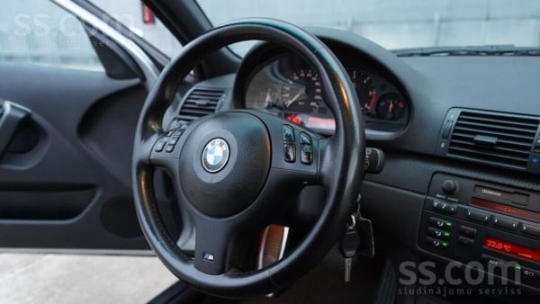 Grey BMW 320 2004 in Tallinn, with an engine capacity of 2.00 L and mileage of 280 thousand km for 3499 €, photo 9 on AUTOMOTO.COM.LV