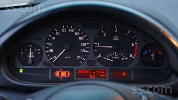 Grey BMW 320 2004 in Tallinn, with an engine capacity of 2.00 L and mileage of 280 thousand km for 3499 €, photo 10 on AUTOMOTO.COM.LV