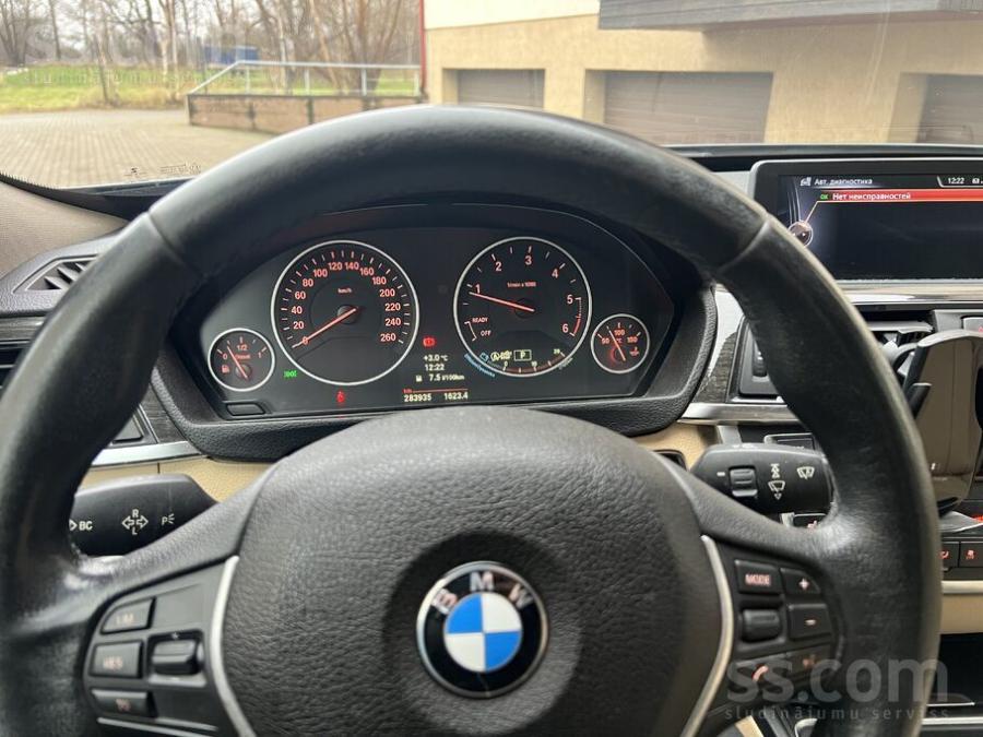 Pelēks BMW 320 2013 Rīga, ar dzinēja tilpumu 2.00 L un nobraukumu 283 tūkst. km par 9500 €, foto 13 vietnē AUTOMOTO.COM.LV