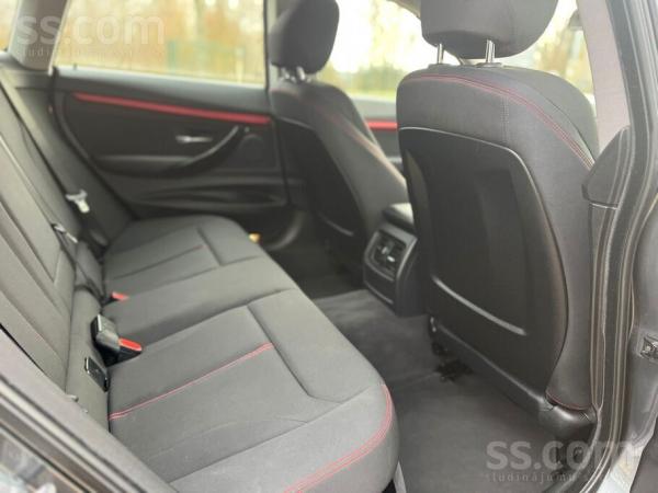 Grey BMW 320 2013 in Kuldiga, with an engine capacity of 2.00 L and mileage of 250 thousand km for 8790 €, photo 10 on AUTOMOTO.COM.LV