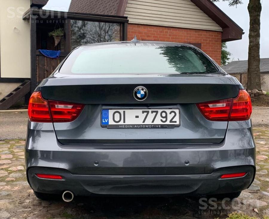 Pelēks BMW 320 2014 Saldus, ar dzinēja tilpumu 2.00 L un nobraukumu 217 tūkst. km par 12650 €, foto 4 vietnē AUTOMOTO.COM.LV