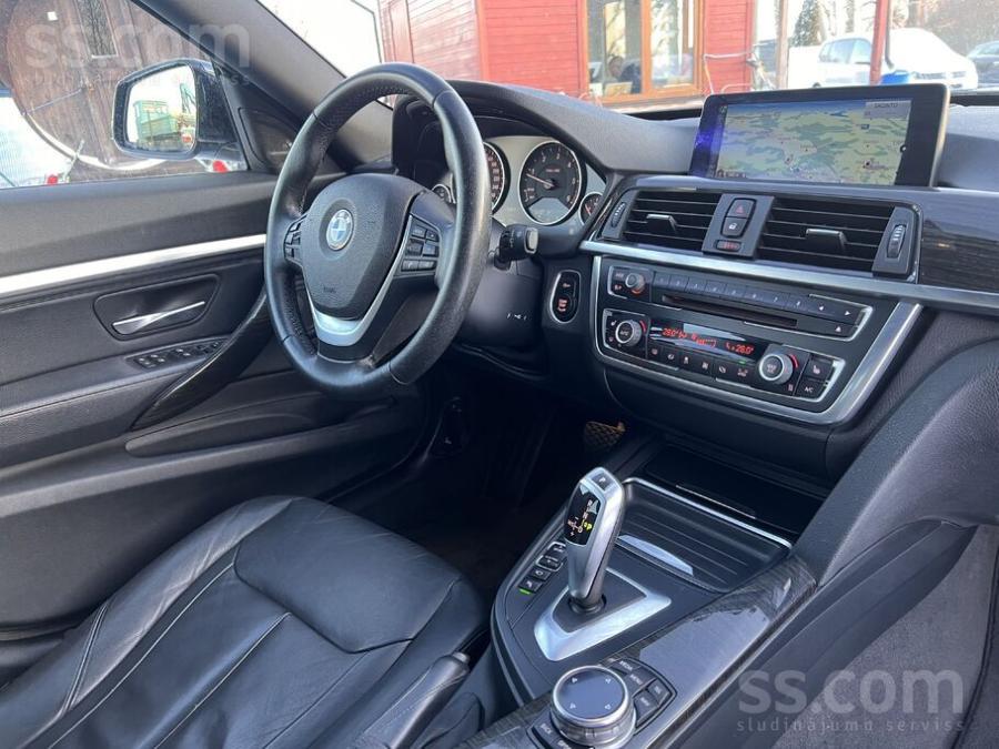 Grey BMW 320 2014 in Cesis, with an engine capacity of 2.00 L and mileage of 260 thousand km for 11900 €, photo 11 on AUTOMOTO.COM.LV