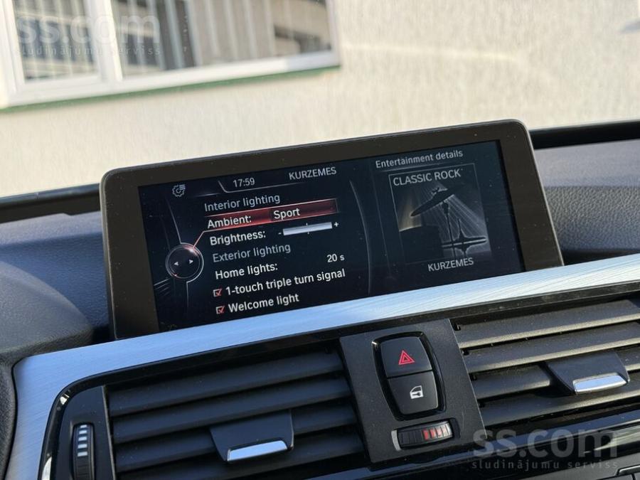 Grey BMW 320 2014 in Tukums, with an engine capacity of 2.00 L and mileage of 175 thousand km for 14999 €, photo 19 on AUTOMOTO.COM.LV