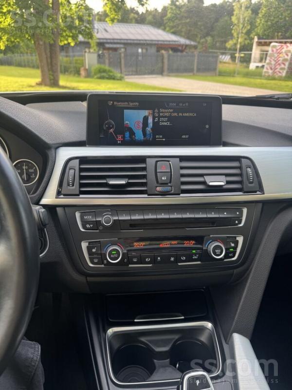 Grey BMW 320 2015 in Riga, with an engine capacity of 2.00 L and mileage of 0 thousand km for 13000 €, photo 8 on AUTOMOTO.COM.LV