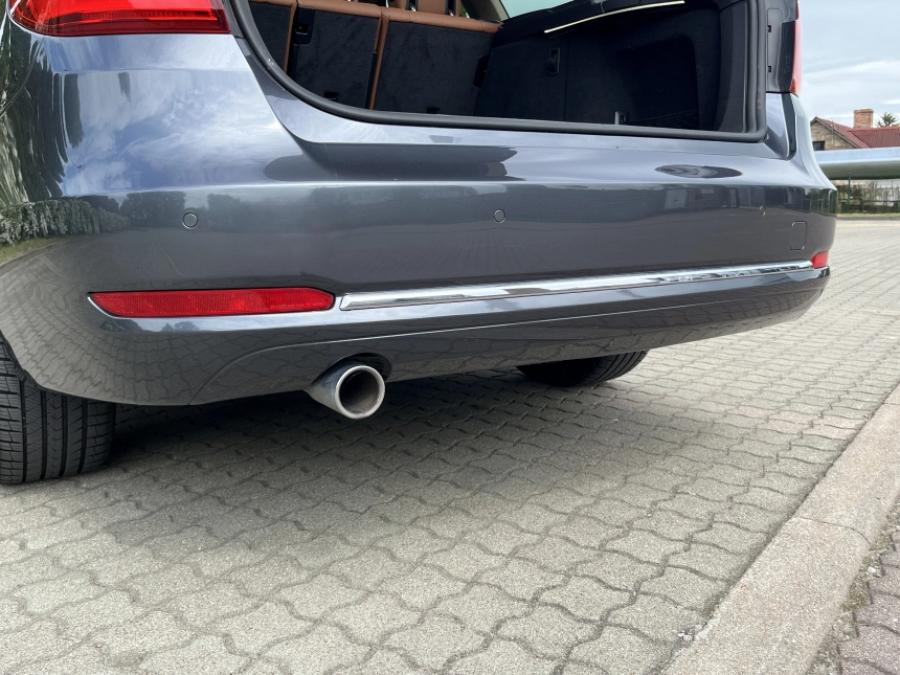 Grey BMW 320 2015 in Riga, with an engine capacity of 2.00 L and mileage of 218 thousand km for 12990 €, photo 19 on AUTOMOTO.COM.LV