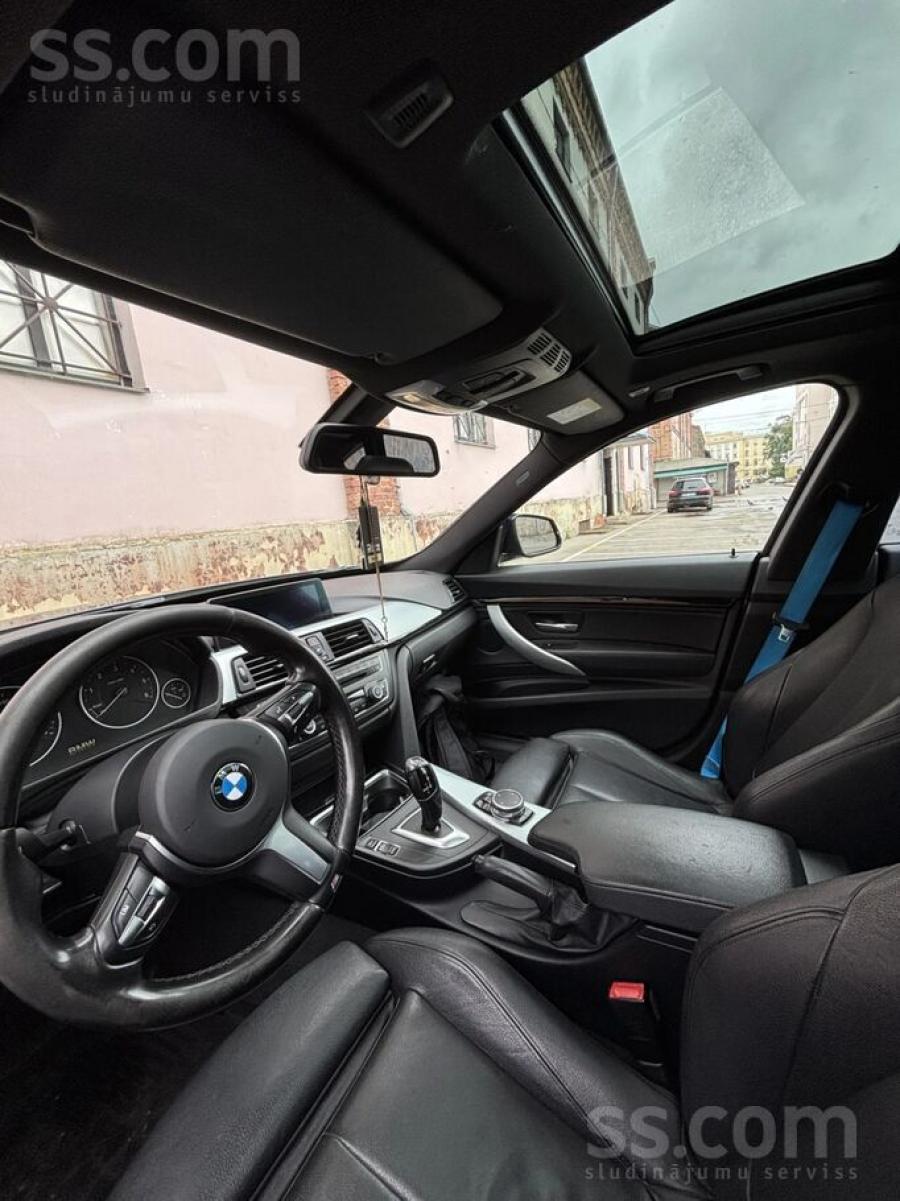 Grey BMW 320 2015 in Riga, with an engine capacity of 2.00 L and mileage of 320 thousand km for 14300 €, photo 9 on AUTOMOTO.COM.LV