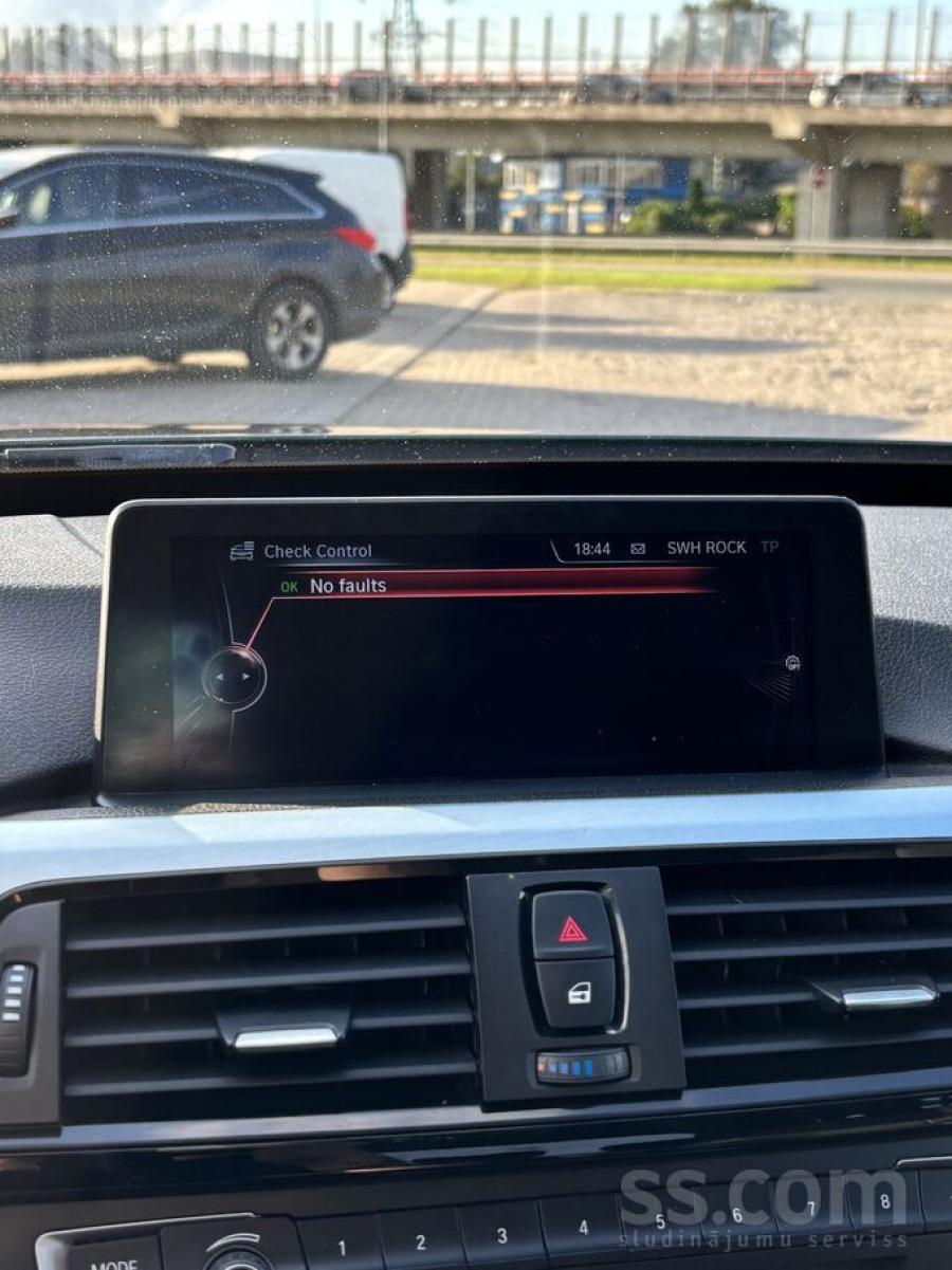 Grey BMW 320 2015 in Riga, with an engine capacity of 2.00 L and mileage of 320 thousand km for 13700 €, photo 12 on AUTOMOTO.COM.LV