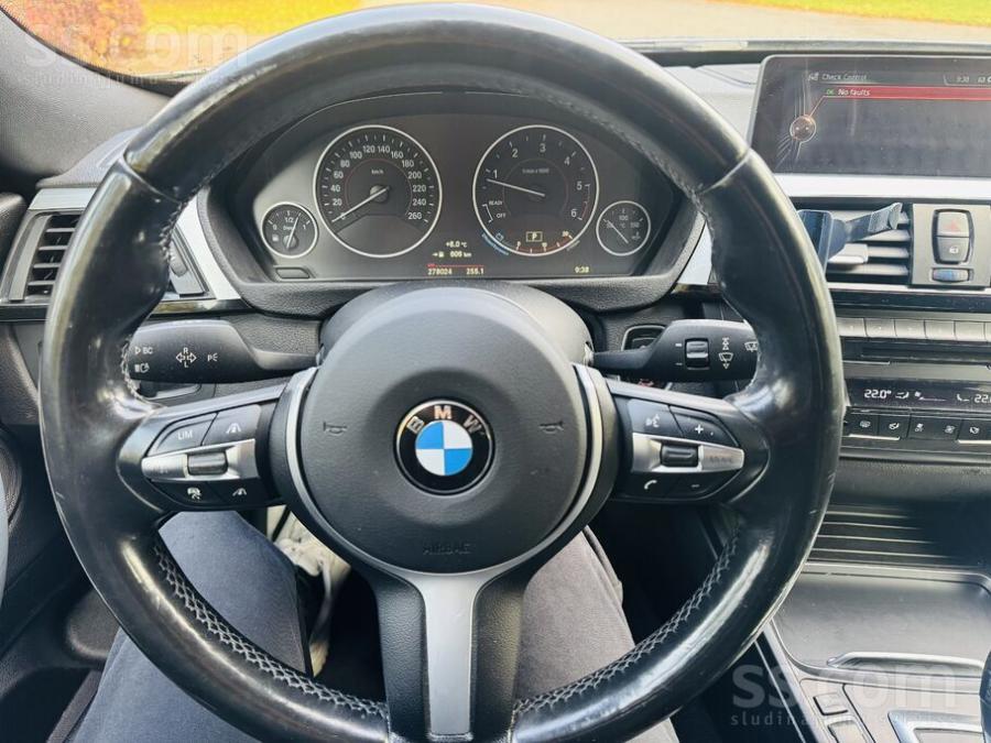 Grey BMW 320 2015 in Jurmala, with an engine capacity of 2.00 L and mileage of 278 thousand km for 13300 €, photo 12 on AUTOMOTO.COM.LV
