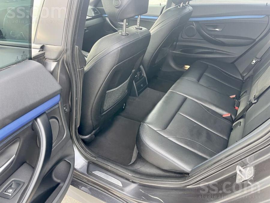 Grey BMW 320 2017 in Riga, with an engine capacity of 2.00 L and mileage of 270 thousand km for 15500 €, photo 12 on AUTOMOTO.COM.LV