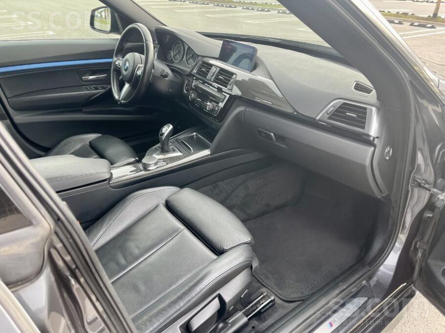 Grey BMW 320 2017 in Riga, with an engine capacity of 2.00 L and mileage of 270 thousand km for 15500 €, photo 13 on AUTOMOTO.COM.LV