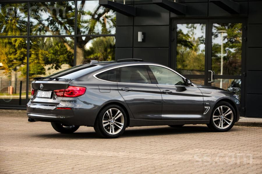 Grey BMW 320 2017 in Jelgava, with an engine capacity of 2.00 L and mileage of 285 thousand km for 13700 €, photo 6 on AUTOMOTO.COM.LV