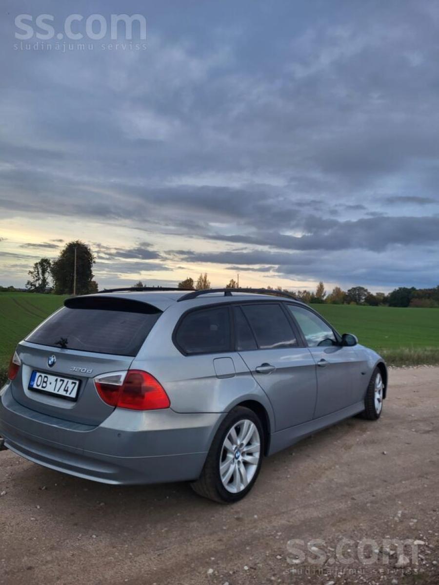 Pelēks BMW 320 2005 Valmiera, ar dzinēja tilpumu 2.00 L un nobraukumu 0 tūkst. km par 2495 €, foto 3 vietnē AUTOMOTO.COM.LV