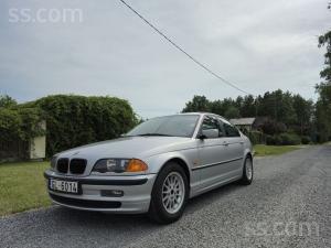 Pelēks BMW 320 1998 Rīga, ar dzinēja tilpumu 2.00 L un nobraukumu 223 tūkst. km par 2900 €, foto  vietnē AUTOMOTO.COM.LV