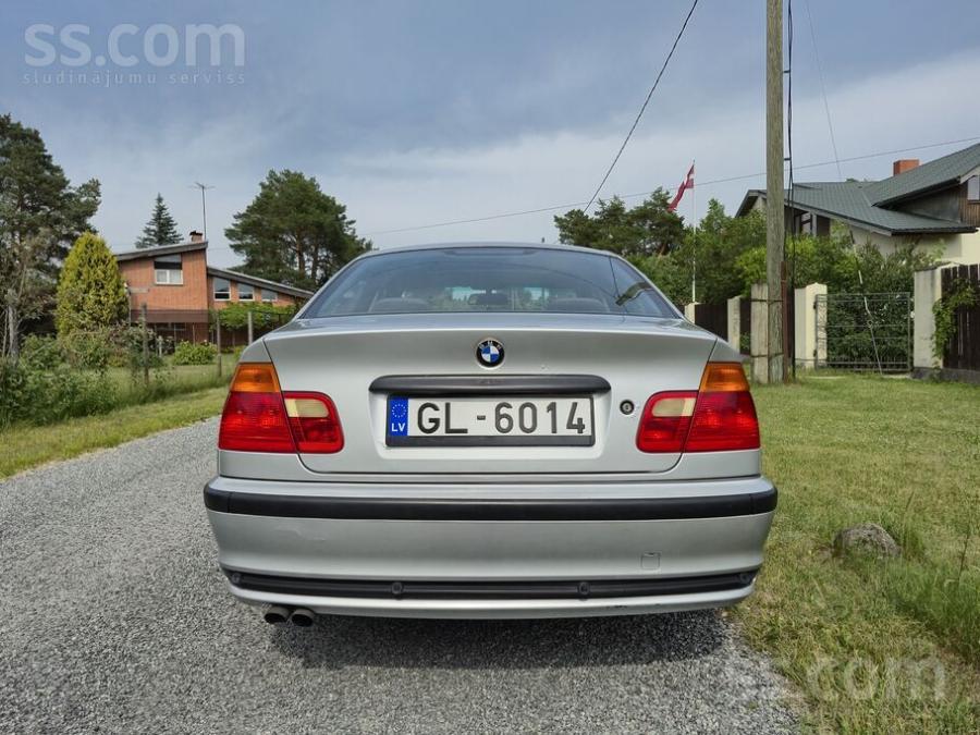 Grey BMW 320 1998 in Riga, with an engine capacity of 2.00 L and mileage of 223 thousand km for 2900 €, photo 7 on AUTOMOTO.COM.LV