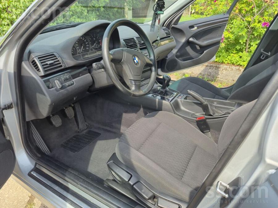 Grey BMW 320 1998 in Riga, with an engine capacity of 2.00 L and mileage of 223 thousand km for 2900 €, photo 10 on AUTOMOTO.COM.LV