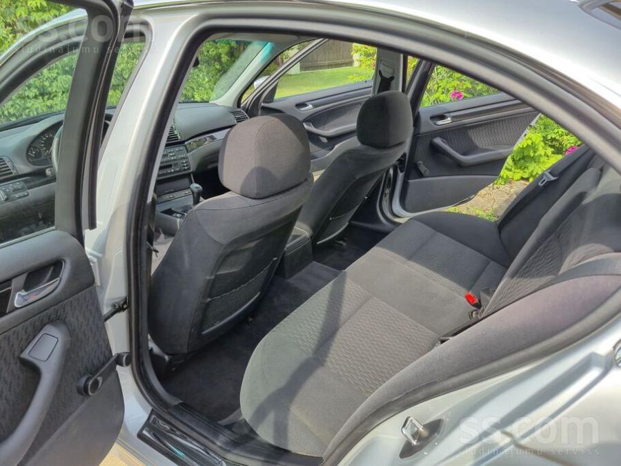 Grey BMW 320 1998 in Riga, with an engine capacity of 2.00 L and mileage of 223 thousand km for 2900 €, photo 13 on AUTOMOTO.COM.LV