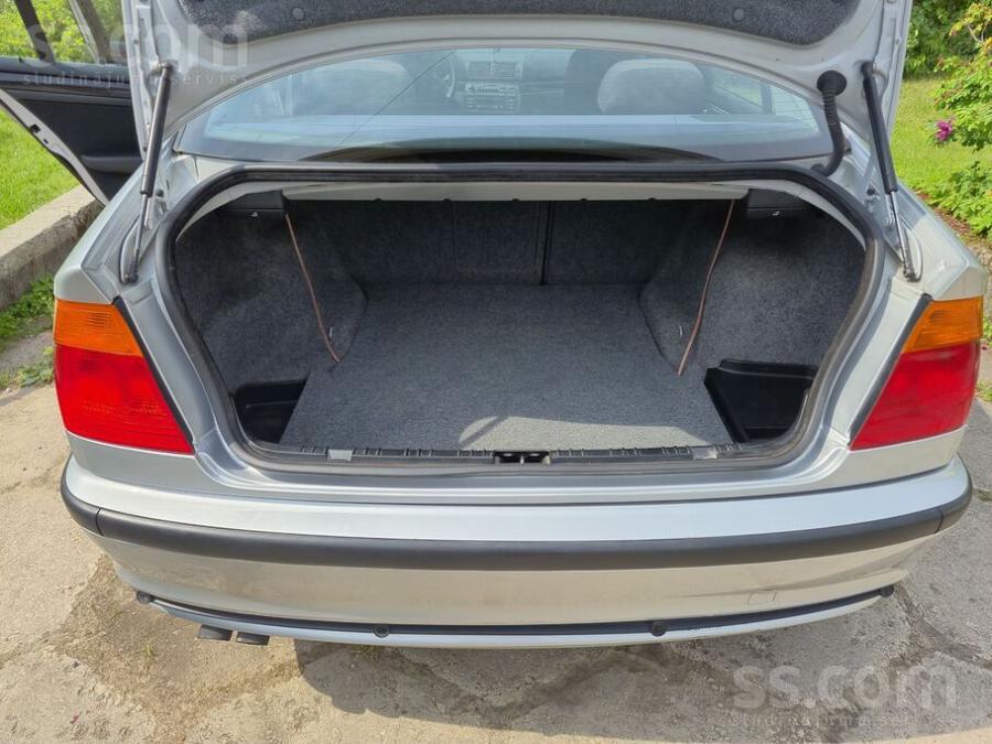 Grey BMW 320 1998 in Riga, with an engine capacity of 2.00 L and mileage of 223 thousand km for 2900 €, photo 19 on AUTOMOTO.COM.LV