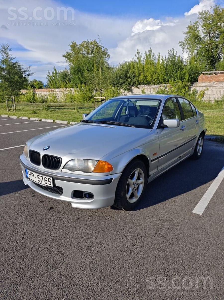 Grey BMW 320 1998 in Jelgava, with an engine capacity of 2.00 L and mileage of 305 thousand km for 1499 €, photo 1 on AUTOMOTO.COM.LV