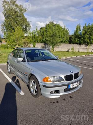 Grey BMW 320 1998 in Jelgava, with an engine capacity of 2.00 L and mileage of 305 thousand km for 1499 €, photo 3 on AUTOMOTO.COM.LV