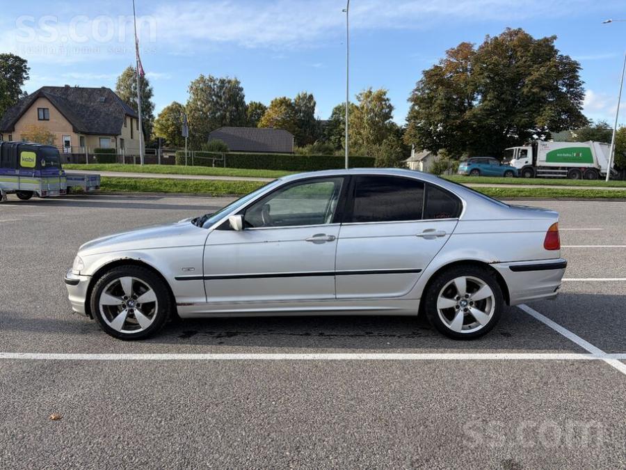 Grey BMW 320 1998 in Riga, with an engine capacity of 2.00 L and mileage of 292 thousand km for 2200 €, photo 4 on AUTOMOTO.COM.LV