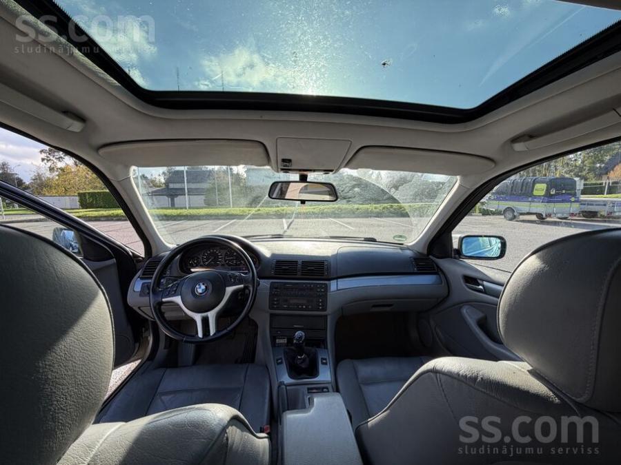 Grey BMW 320 1998 in Riga, with an engine capacity of 2.00 L and mileage of 292 thousand km for 2200 €, photo 9 on AUTOMOTO.COM.LV