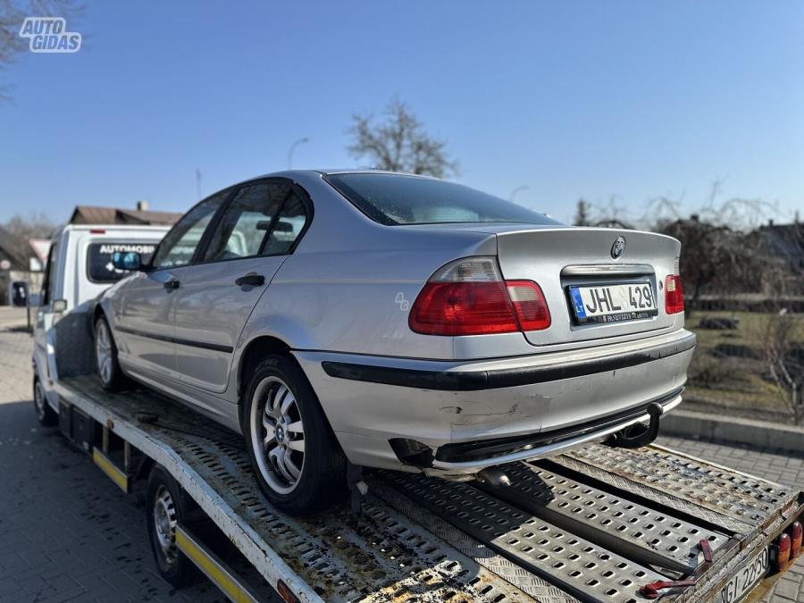 Grey BMW 320 1999 in Ukmerge, with an engine capacity of 2.00 L and mileage of 400 thousand km for 450 €, photo 3 on AUTOMOTO.COM.LV