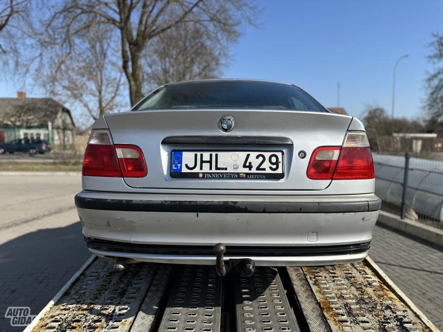 Grey BMW 320 1999 in Ukmerge, with an engine capacity of 2.00 L and mileage of 400 thousand km for 450 €, photo 4 on AUTOMOTO.COM.LV