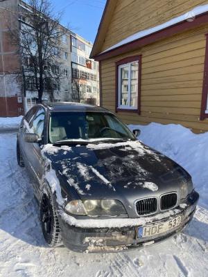 Pelēks BMW 320 2000 Kauņa, ar dzinēja tilpumu 2.00 L un nobraukumu 474 tūkst. km par 800 €, foto  vietnē AUTOMOTO.COM.LV