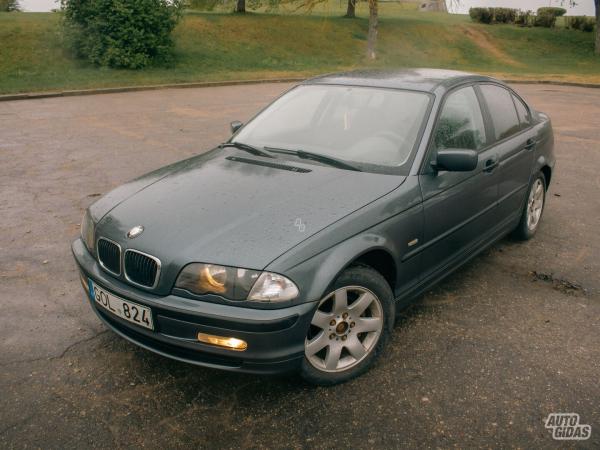 Grey BMW 320 2000 in Kaunas, with an engine capacity of 2.00 L and mileage of 365 thousand km for 1300 €, photo 4 on AUTOMOTO.COM.LV