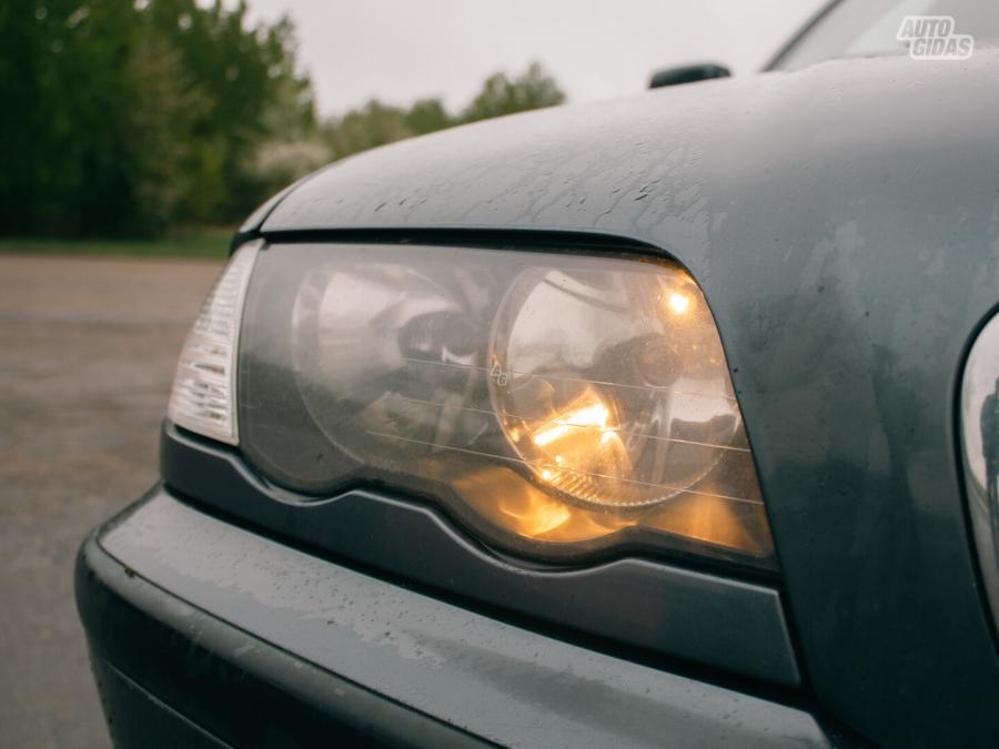 Grey BMW 320 2000 in Kaunas, with an engine capacity of 2.00 L and mileage of 365 thousand km for 1300 €, photo 14 on AUTOMOTO.COM.LV