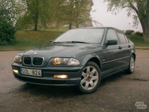 Grey BMW 320 2000 in Kaunas, with an engine capacity of 2.00 L and mileage of 365 thousand km for 1300 €, photo 16 on AUTOMOTO.COM.LV