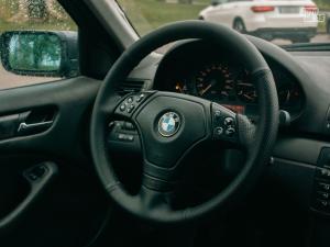 Grey BMW 320 2000 in Kaunas, with an engine capacity of 2.00 L and mileage of 365 thousand km for 1300 €, photo 19 on AUTOMOTO.COM.LV