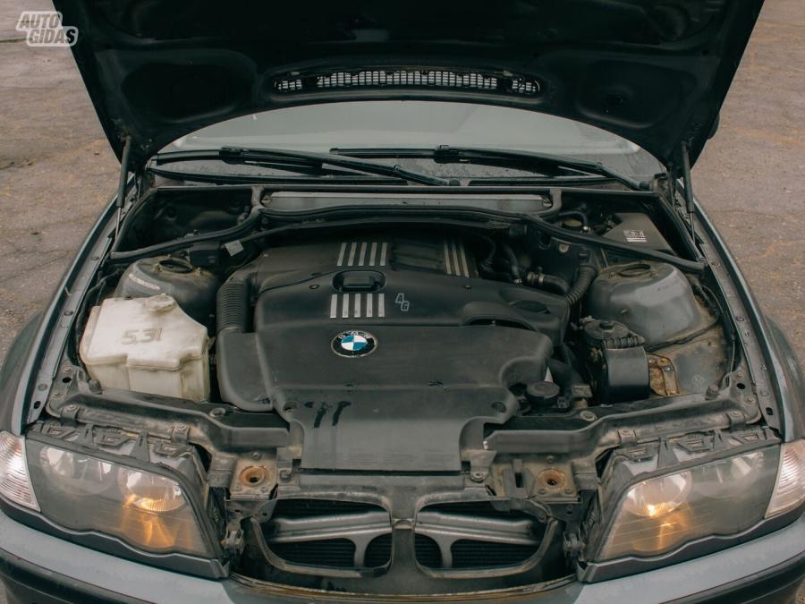 Grey BMW 320 2000 in Kaunas, with an engine capacity of 2.00 L and mileage of 365 thousand km for 1300 €, photo 26 on AUTOMOTO.COM.LV