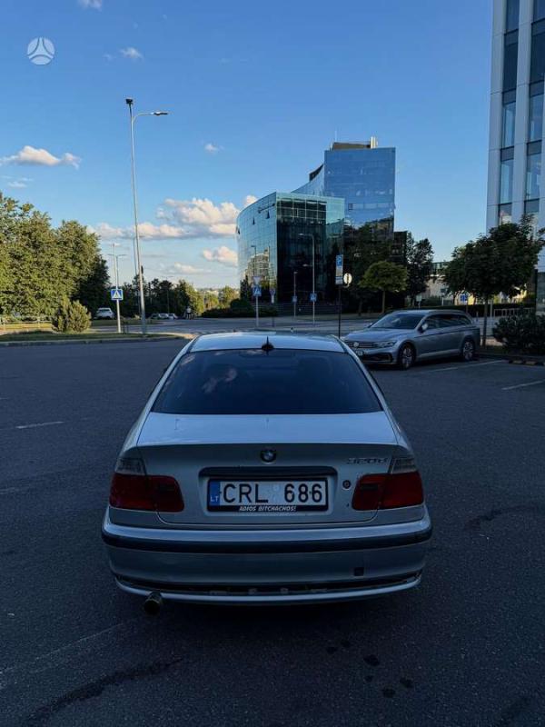 Grey BMW 320 2000 in Vilnius, with an engine capacity of 1.95 L and mileage of 380 thousand km for 888 €, photo 3 on AUTOMOTO.COM.LV