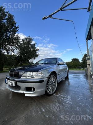 Pelēks BMW 320 2000 Bauska, ar dzinēja tilpumu 2.00 L un nobraukumu 450 tūkst. km par 1050 €, foto  vietnē AUTOMOTO.COM.LV