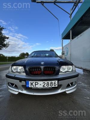 Grey BMW 320 2000 in Bauska, with an engine capacity of 2.00 L and mileage of 450 thousand km for 1050 €, photo 3 on AUTOMOTO.COM.LV