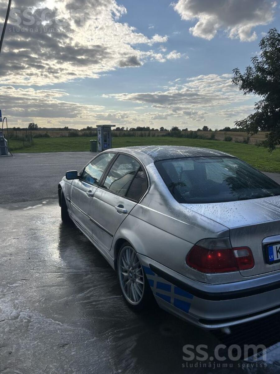 Grey BMW 320 2000 in Bauska, with an engine capacity of 2.00 L and mileage of 450 thousand km for 1050 €, photo 5 on AUTOMOTO.COM.LV