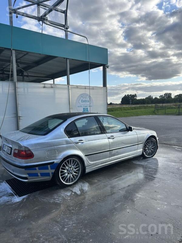 Grey BMW 320 2000 in Bauska, with an engine capacity of 2.00 L and mileage of 450 thousand km for 1050 €, photo 5 on AUTOMOTO.COM.LV