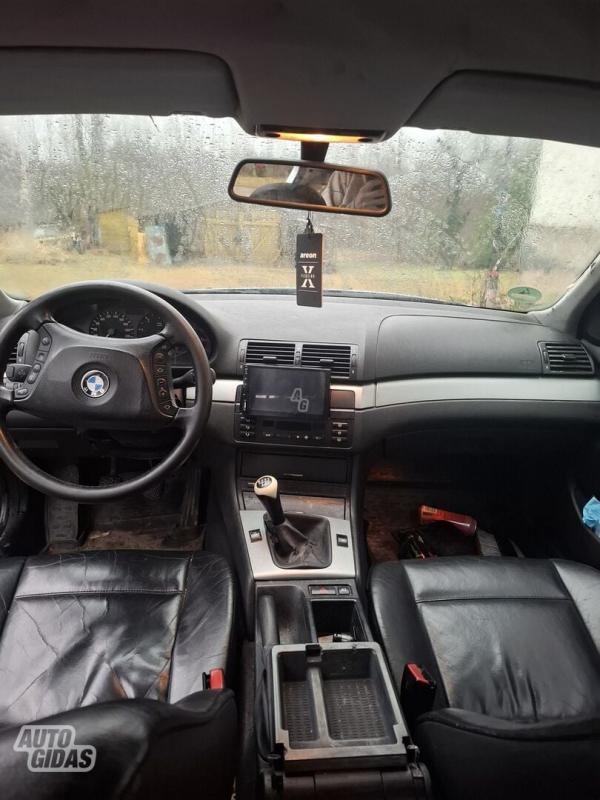 Pelēks BMW 320 2001 Molėtai, ar dzinēja tilpumu 2.00 L un nobraukumu 394 tūkst. km par 600 €, foto 6 vietnē AUTOMOTO.COM.LV
