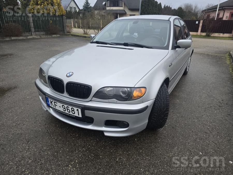 Grey BMW 320 2001 in Daugavpils, with an engine capacity of 2.00 L and mileage of 304 thousand km for 2700 €, photo 1 on AUTOMOTO.COM.LV