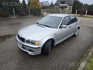 Grey BMW 320 2001 in Daugavpils, with an engine capacity of 2.00 L and mileage of 304 thousand km for 2700 €, photo 6 on AUTOMOTO.COM.LV