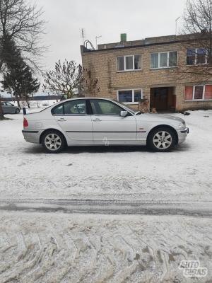 Pelēks BMW 320 2001 Lazdijai, ar dzinēja tilpumu 2.00 L un nobraukumu 282 tūkst. km par 999 €, foto 2 vietnē AUTOMOTO.COM.LV