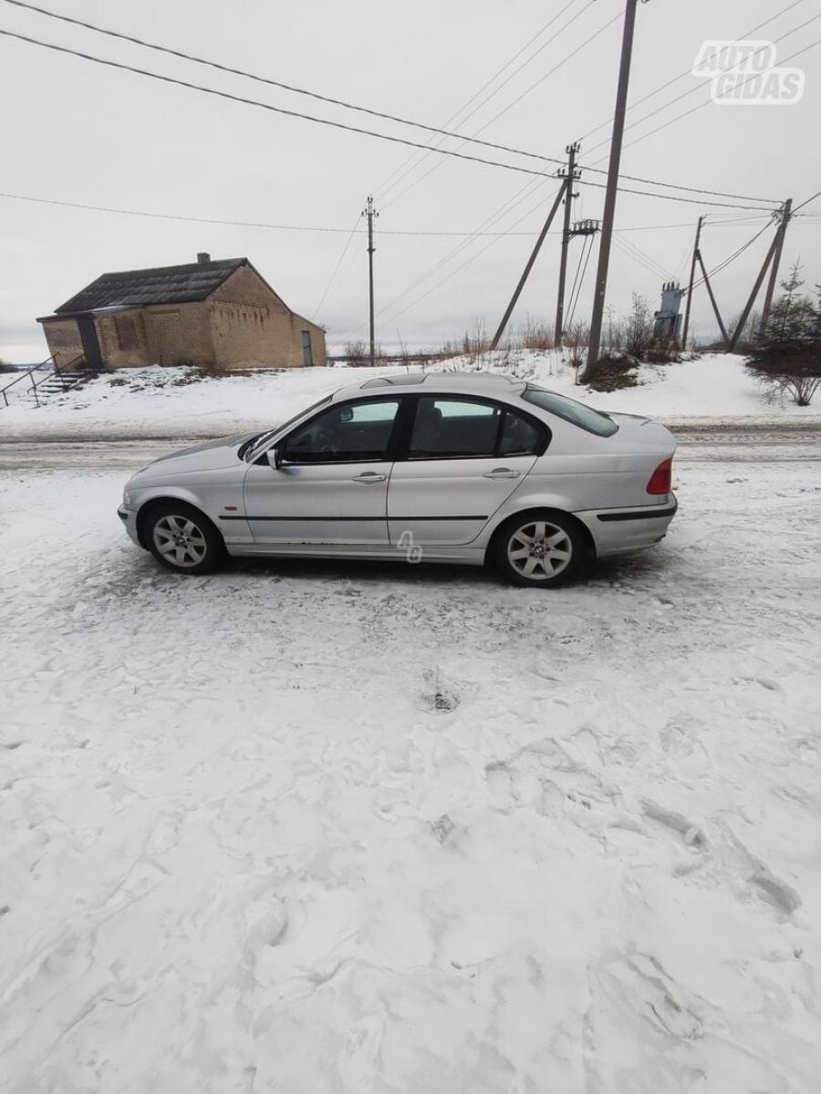 Pelēks BMW 320 2001 Lazdijai, ar dzinēja tilpumu 2.00 L un nobraukumu 282 tūkst. km par 999 €, foto 6 vietnē AUTOMOTO.COM.LV