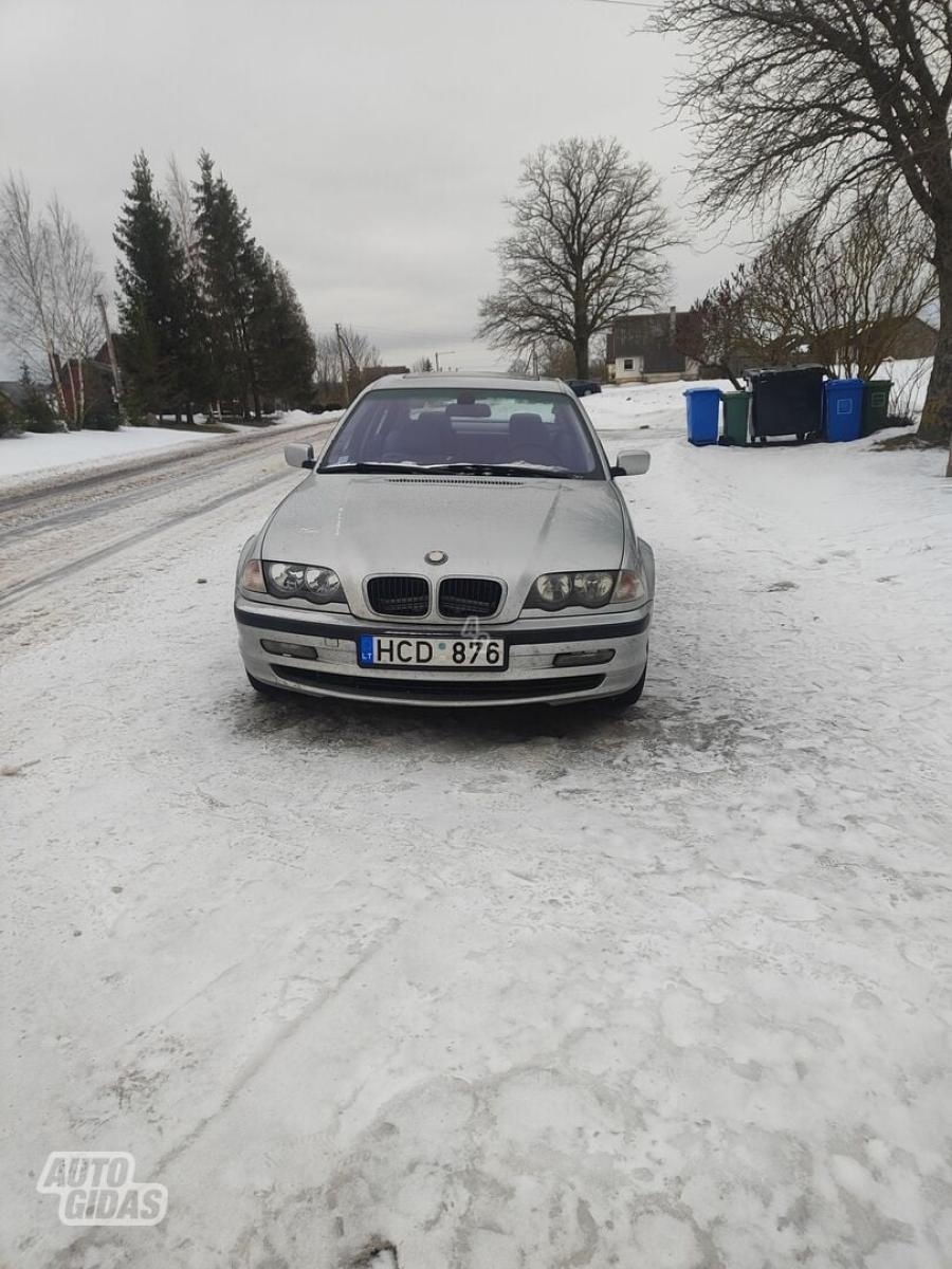 Pelēks BMW 320 2001 Lazdijai, ar dzinēja tilpumu 2.00 L un nobraukumu 282 tūkst. km par 999 €, foto 8 vietnē AUTOMOTO.COM.LV