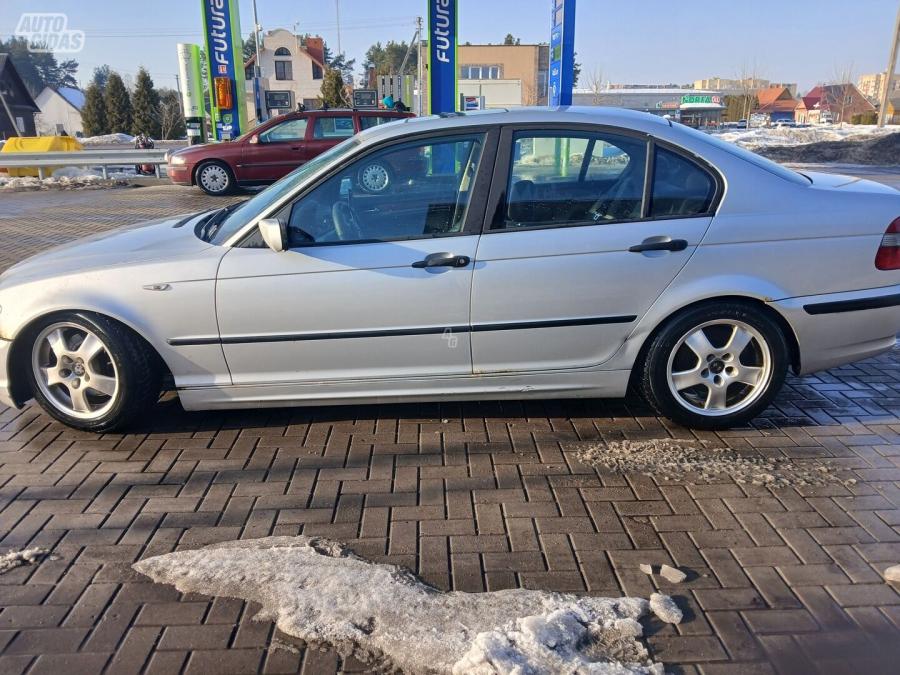 Grey BMW 320 2001 in Pabrade, with an engine capacity of 2.00 L and mileage of 288 thousand km for 1000 €, photo 3 on AUTOMOTO.COM.LV