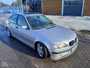 Grey BMW 320 2001 in Pabrade, with an engine capacity of 2.00 L and mileage of 288 thousand km for 1000 €, photo 11 on AUTOMOTO.COM.LV